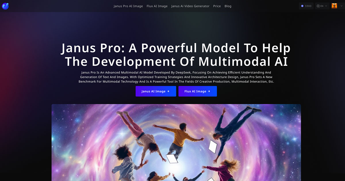 Janus Pro 图像生成器 - 免费在线 AI 创作